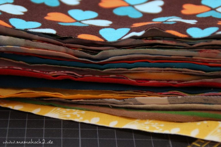 XXL Patchworkdecke - so nähst du sie aus Jersey ⋆ Mamahoch2