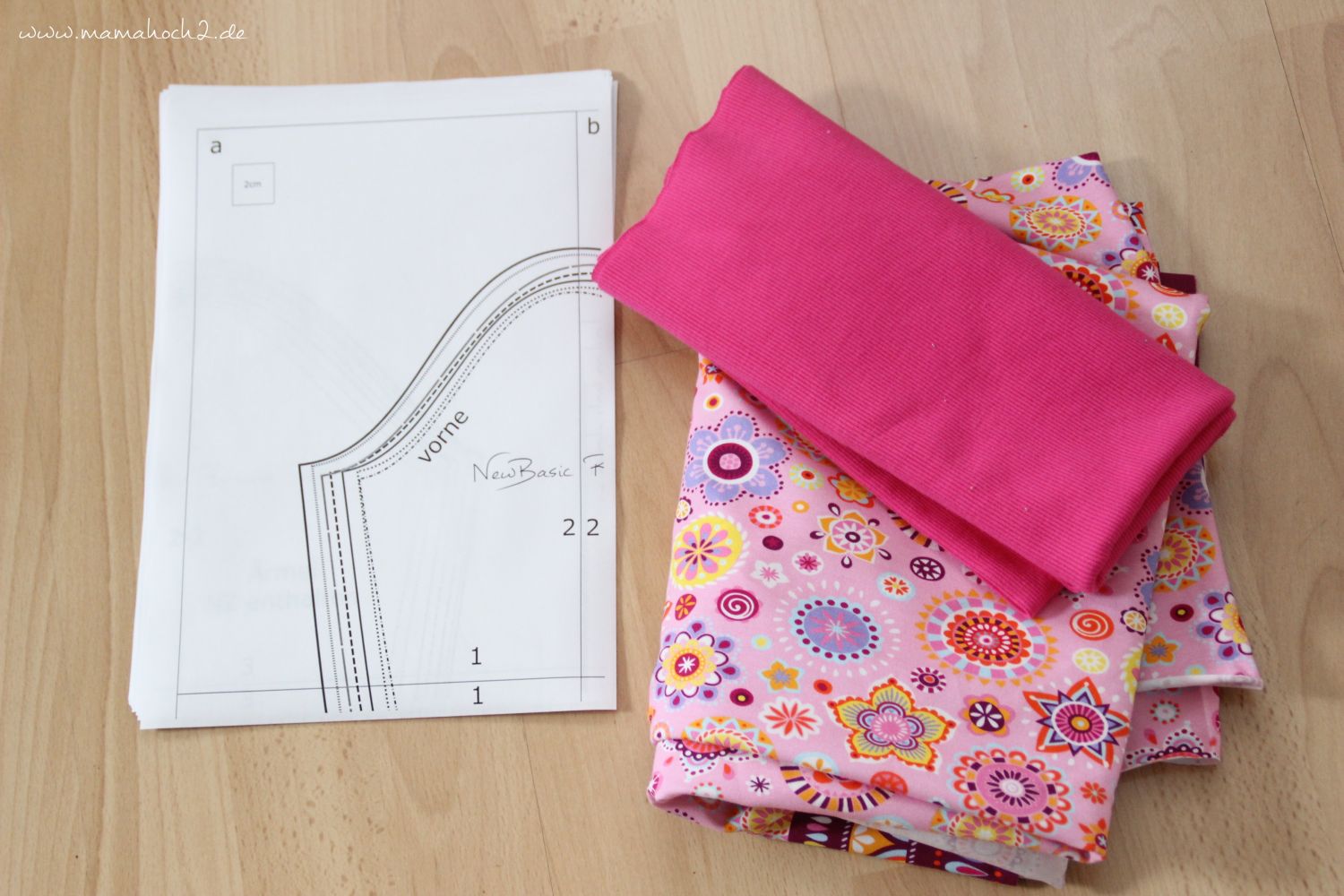 Nähen lernen: "New Basic Rockers" Babypullover Schnittmuster Gr. 56 bis ...