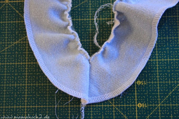 Rüsche einnähen- So einfach gehts! ⋆ Mamahoch2