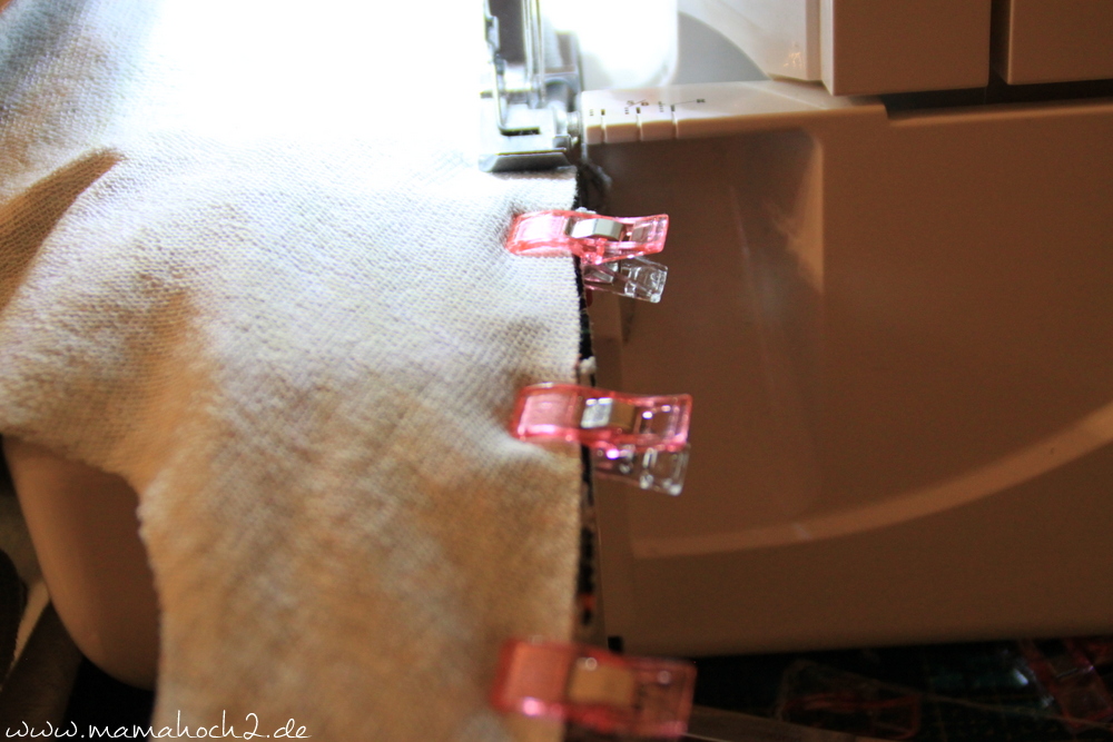 Rüsche einnähen- So einfach gehts! ⋆ Mamahoch2