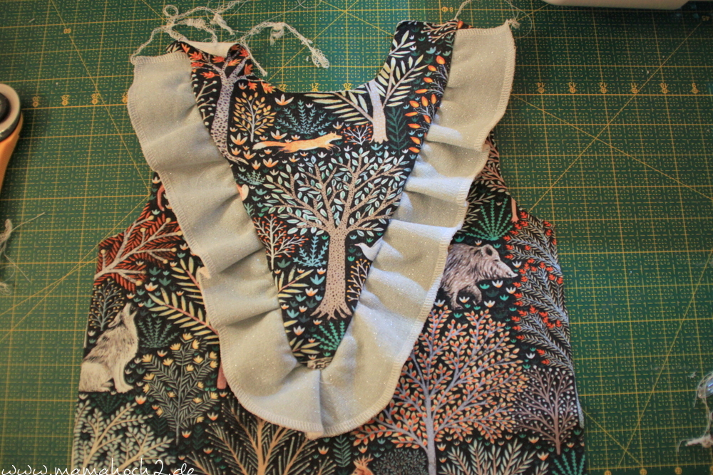 Rüsche einnähen- So einfach gehts! ⋆ Mamahoch2