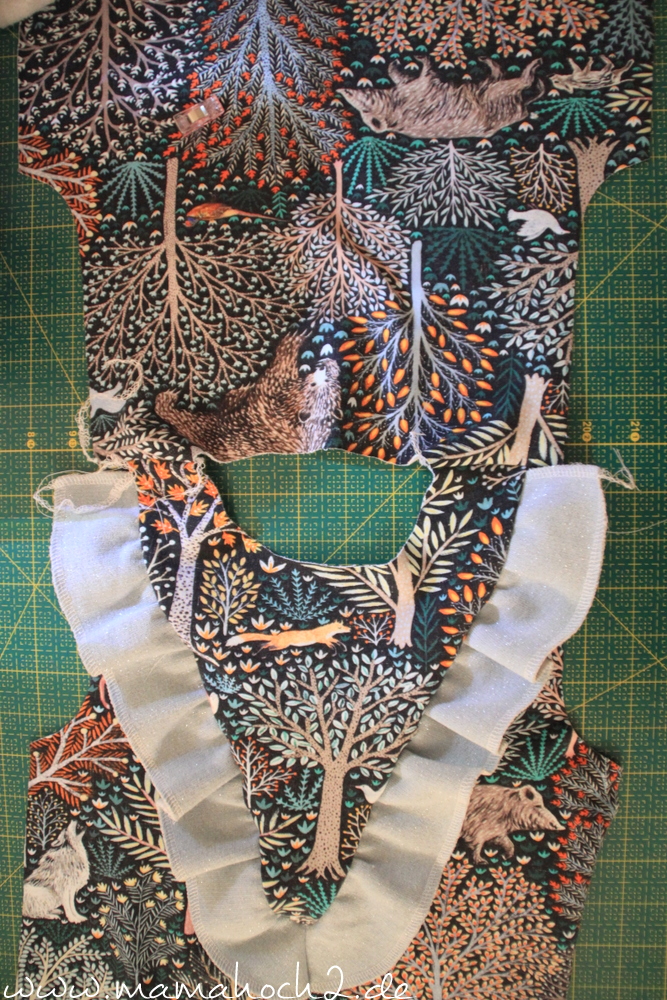 Rüsche einnähen- So einfach gehts! ⋆ Mamahoch2