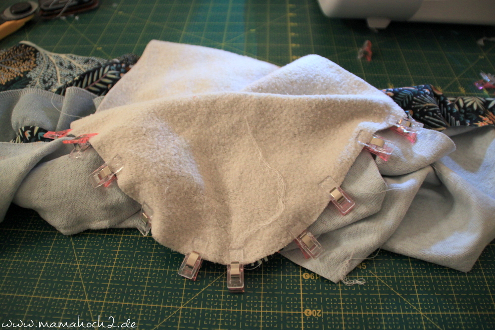 Rüsche einnähen- So einfach gehts! ⋆ Mamahoch2