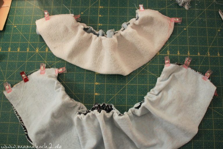Rüsche einnähen- So einfach gehts! ⋆ Mamahoch2