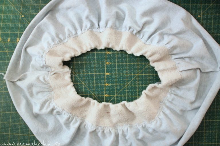 Rüsche einnähen- So einfach gehts! ⋆ Mamahoch2