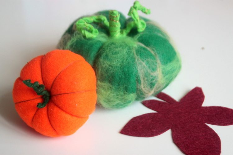 Basteln mit Filz- 3 herbstliche Anleitungen ⋆ Mamahoch2