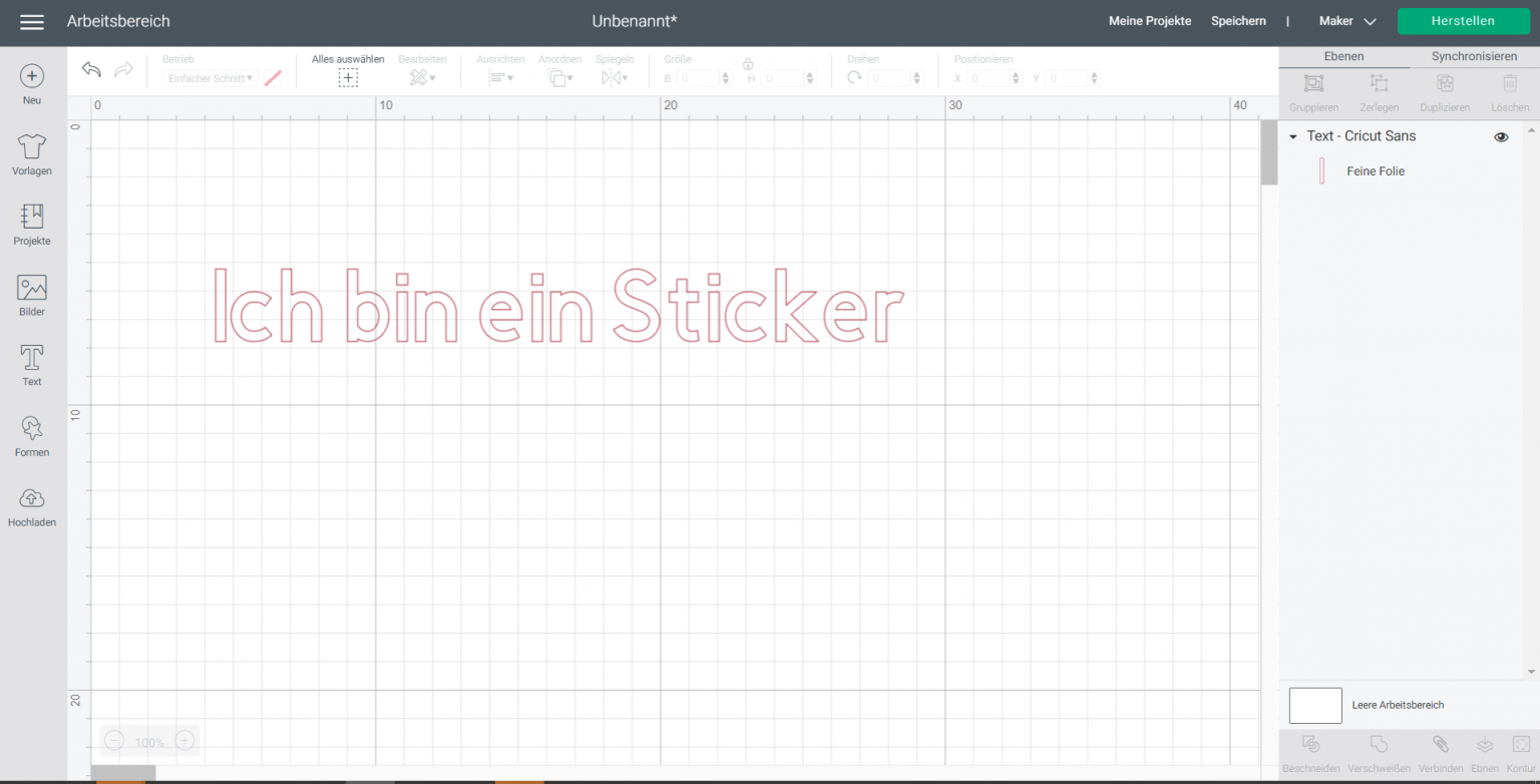 DIY Sticker plotten mit Cricut - selbstgemachte Aufkleber Anleitung ⋆ ...