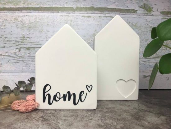 Basteln mit Raysin. Anleitung für Deko Häuschen und nette Geschenkidee