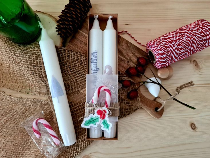 Kerzen Verpacken Als Geschenk